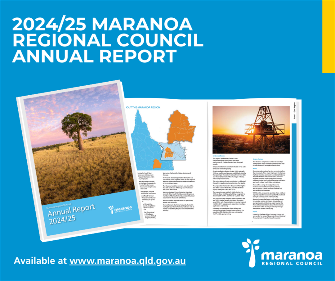 Maranoa Regional Council Adopts 2024/25 Annual Report | Maranoa ...